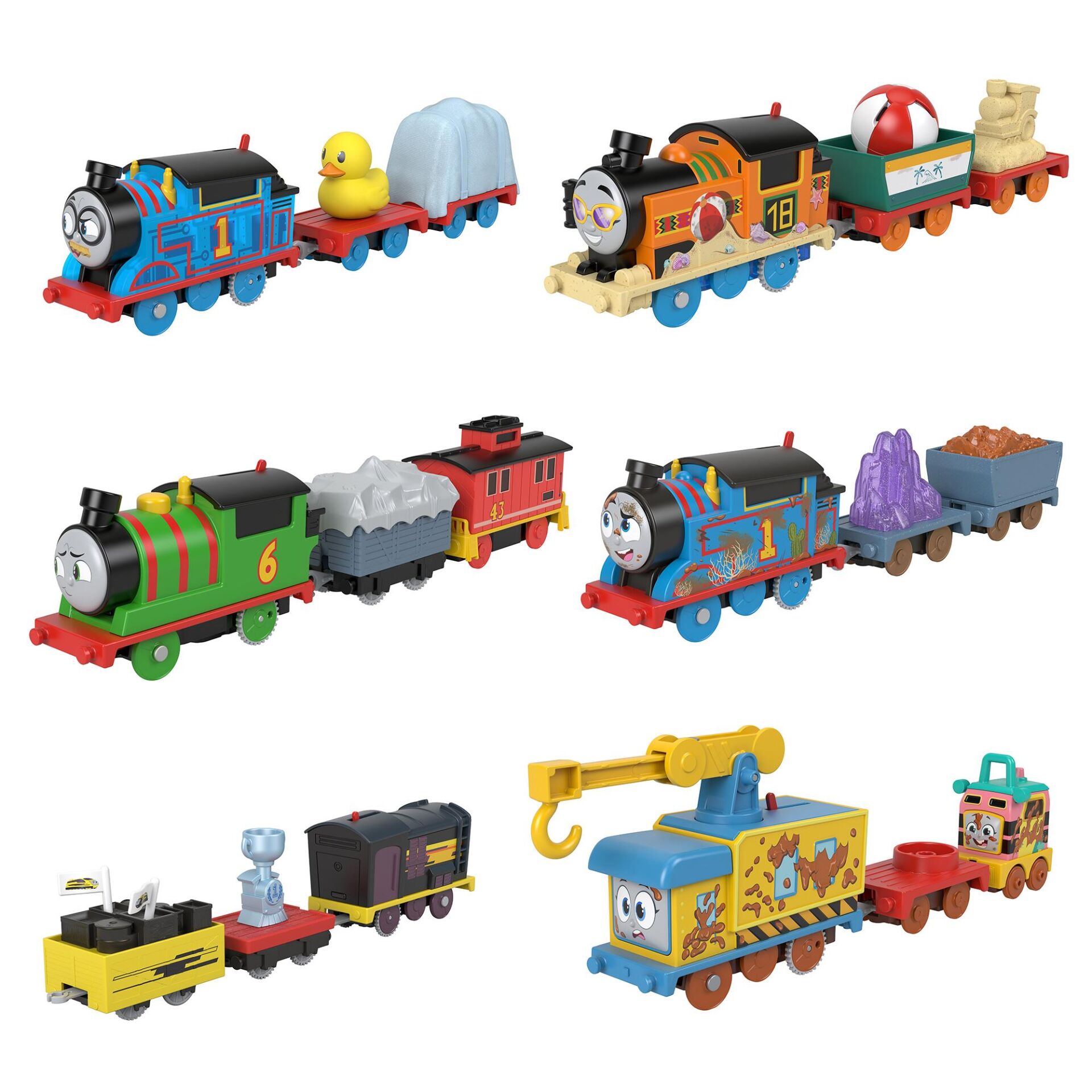 MATE-HFX97 FP TF BUYUK TEKLI TREN EGLENCELI KARAKTERLER 9
