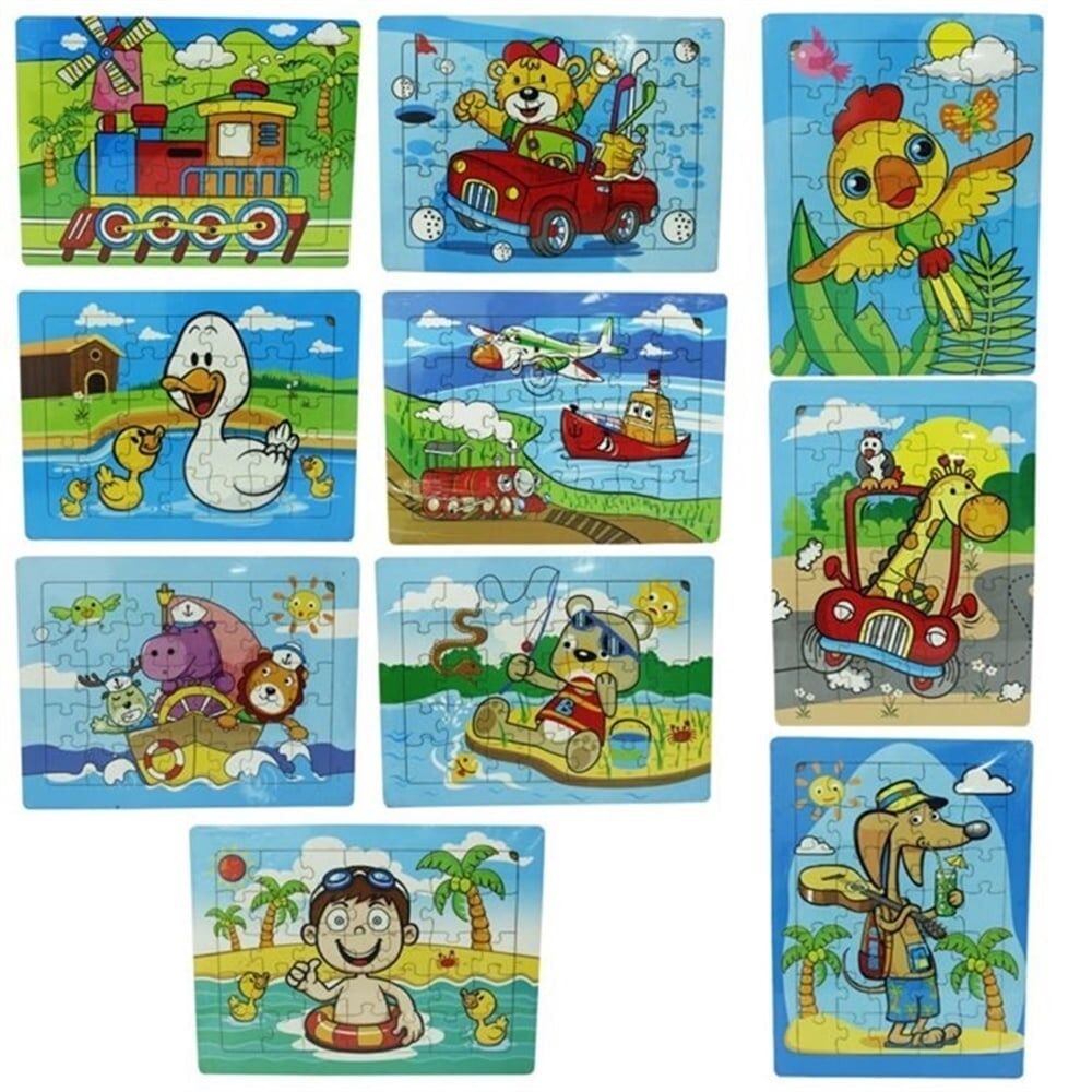 RED-KM5041 KUMTOYS AHSAP YAPBOZ BUYUK BOY 30X40 48