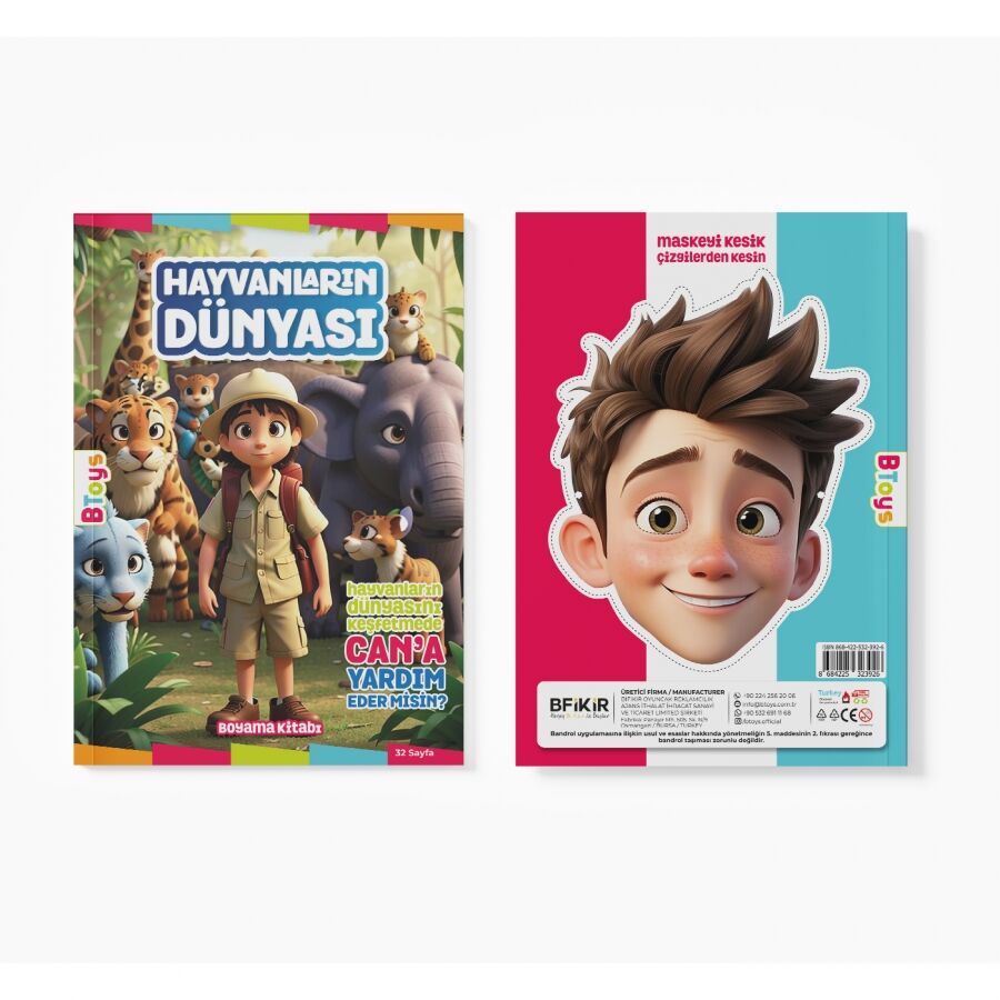BT-T10099 HAYVANLARIN DUNYASI 32 SYF 24